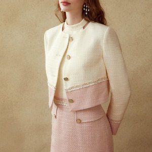 MODA ME COUTURE | Jackets & Coats | Multicolor Casual Womens Twotone ...